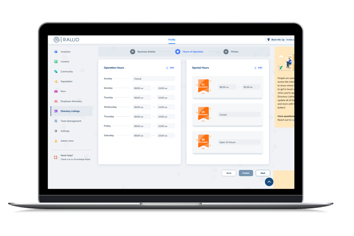 Rallio – Social Media for Franchises, Small & Local Business